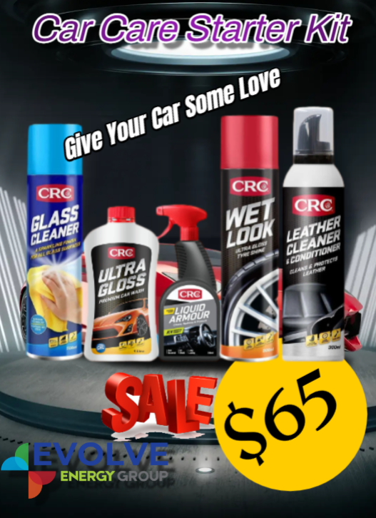 CRC Car Care Starter Kits - Evolve Energy